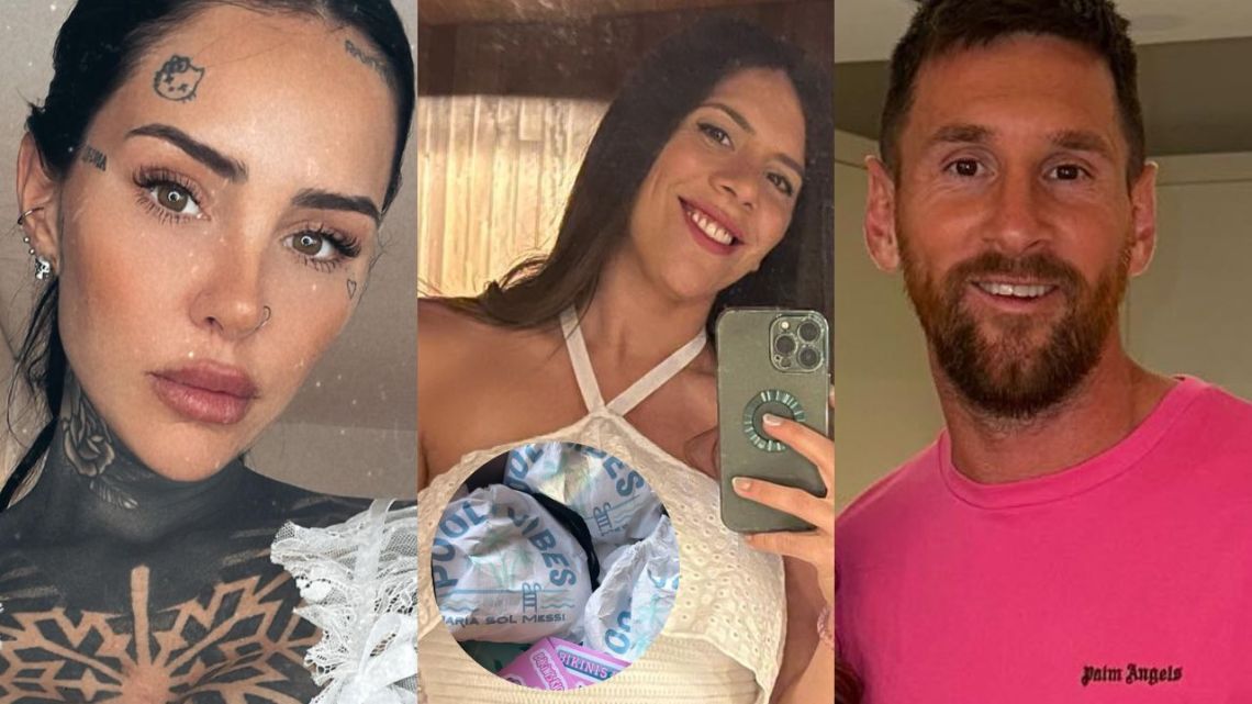 Cande Tinelli elige la marca de trajes de baño de Sol Messi, la hermana ...