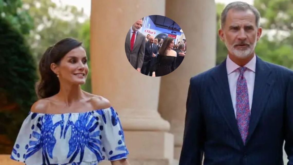 Letizia Ortiz y Felipe VI participaron de la inauguración de la Feria ...