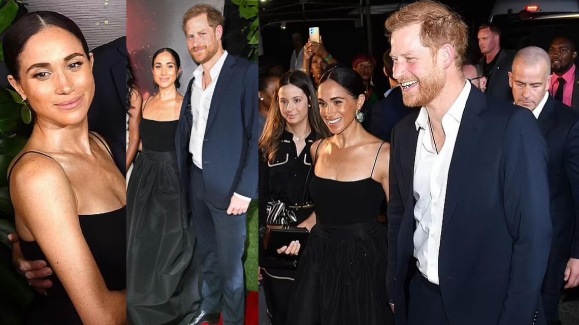 Meghan Markle apareció en plena recuperación de Kate Middleton con el príncipe harry: vestido ...