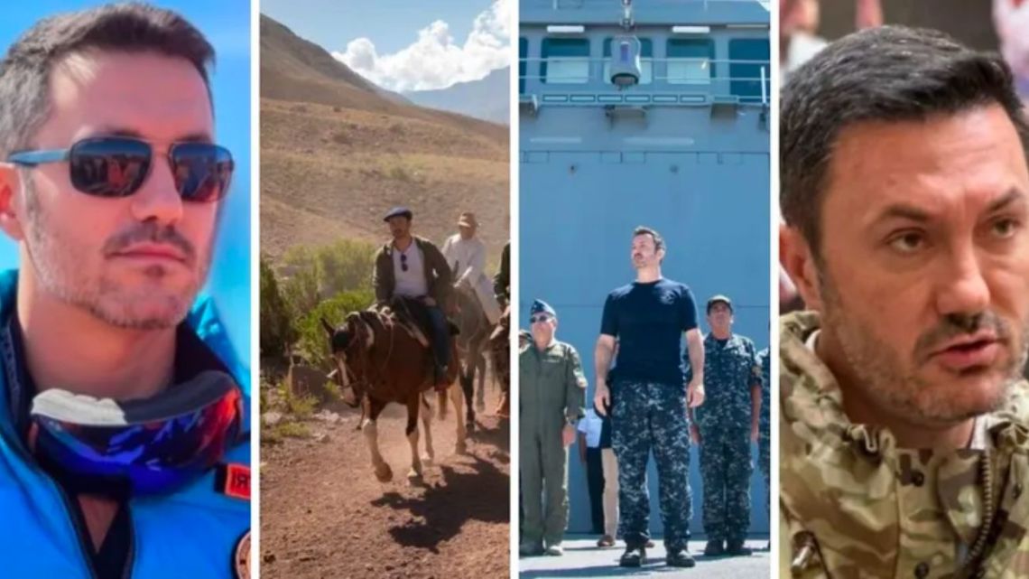 De gaucho a marine: los "looks" del ministro Luis Petri que se ...
