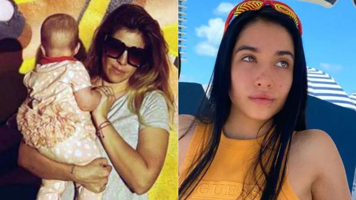 La increíble imitación de la hija de Dalma Maradona a María Becerra ...