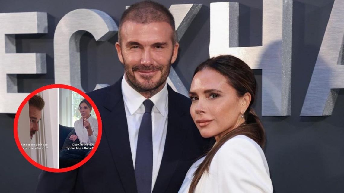 Victoria Beckham y David Beckham reviven el mítico meme del Rolls-Royce ...