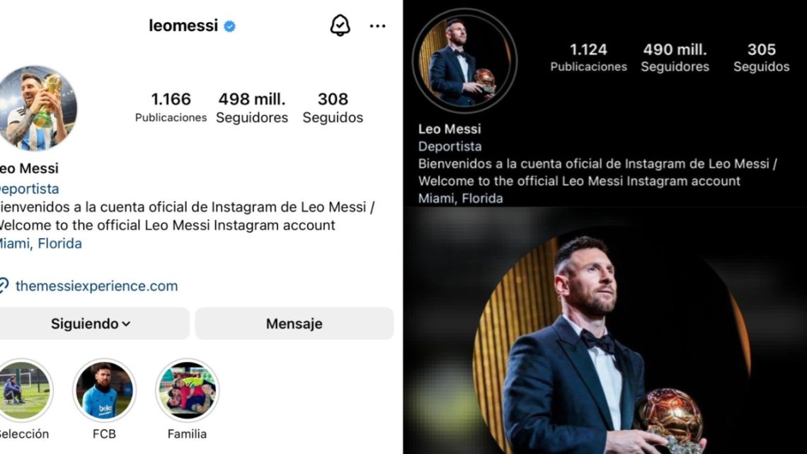 Messi cambió su foto de perfil en Instagram y se volvió viral en ...