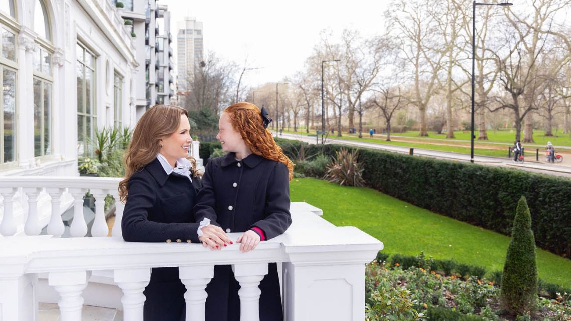 Natalia Denegri y Nicole, su hija, en Londres: fotos soñadas en el ...