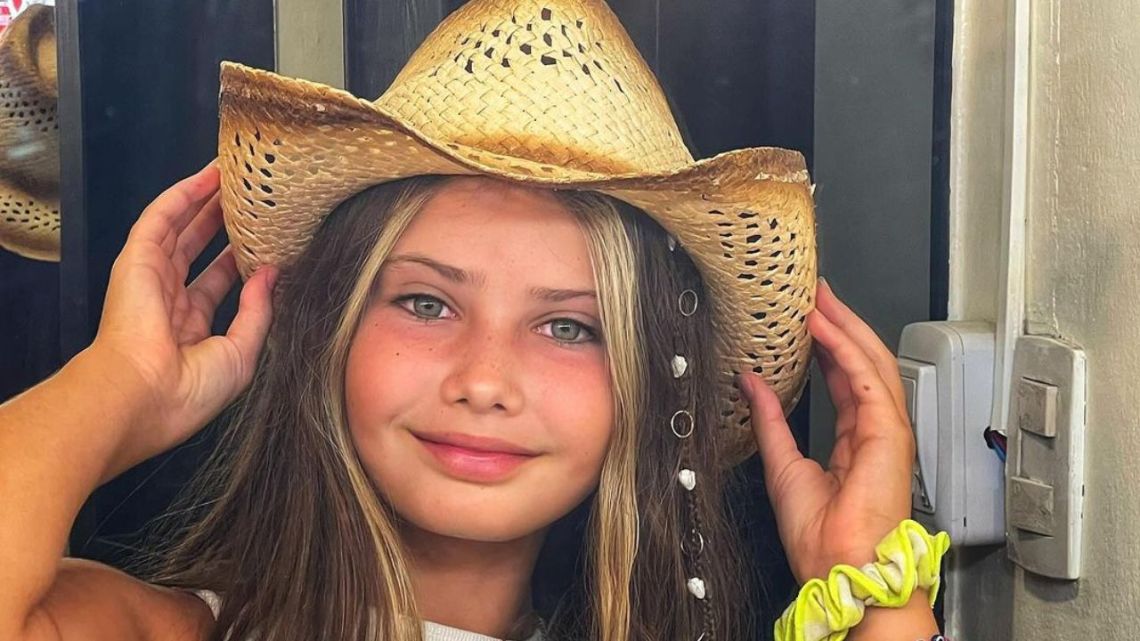 Esperanza, la hija de Luciano Castro y Sabrina Rojas lució un outfit ...