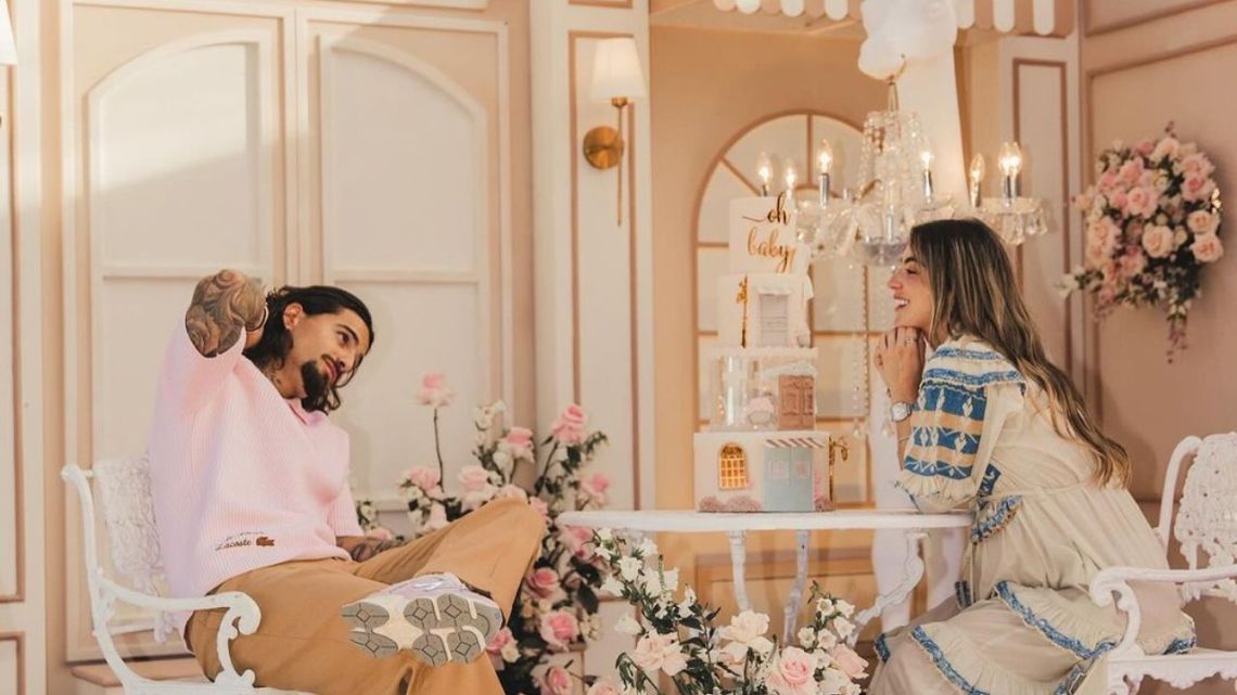 Temática “París”, el baby shower de la hija de Maluma con una gran ...
