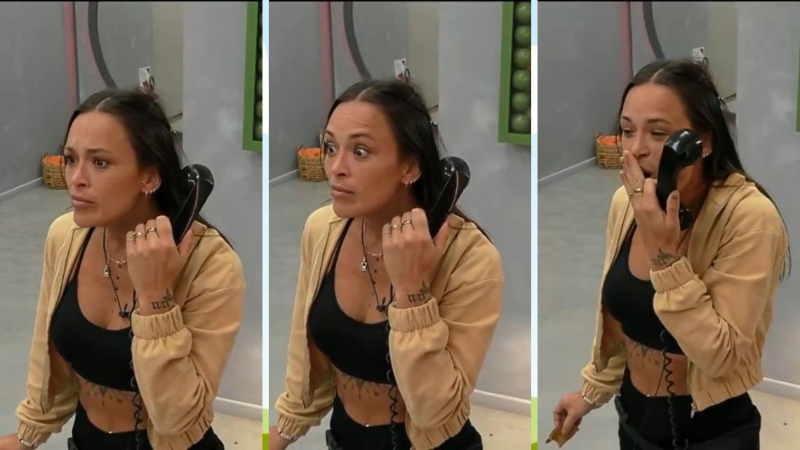 Agostina Spinelli atendió el teléfono rojo y quedó “eliminada” de Gran ...