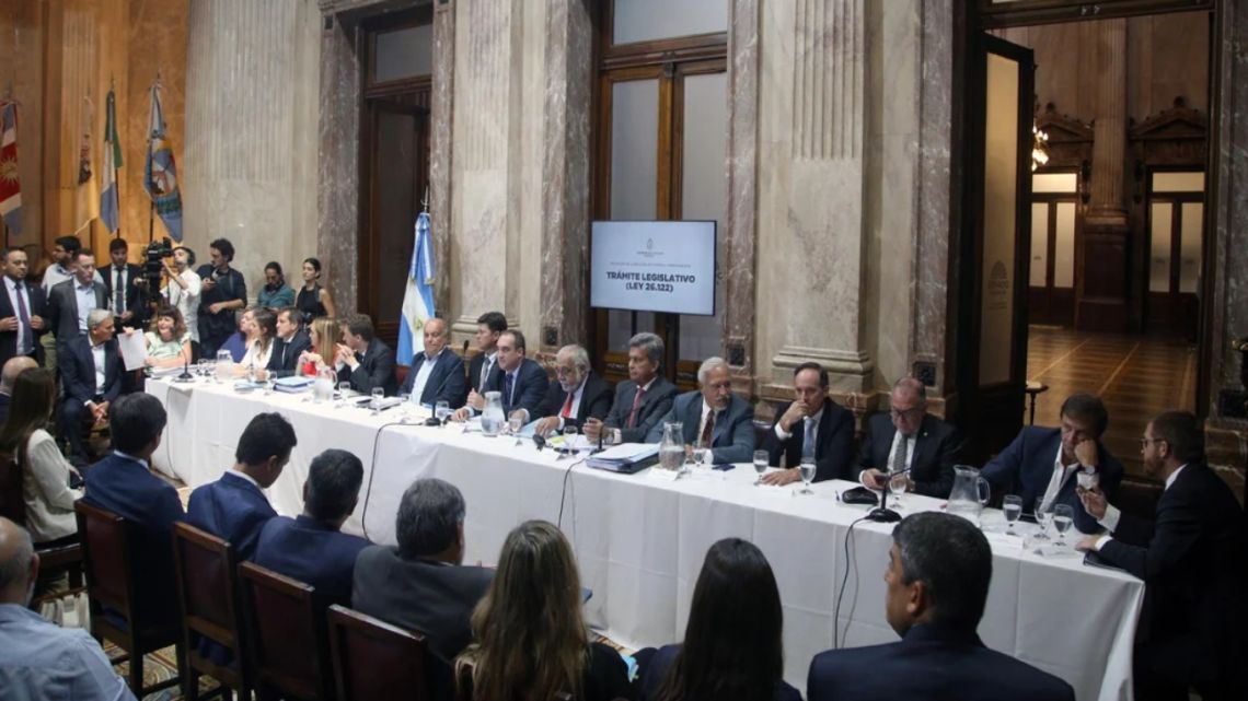 Terminó la reunión de la Bicameral que analiza el DNU de Javier Milei ...