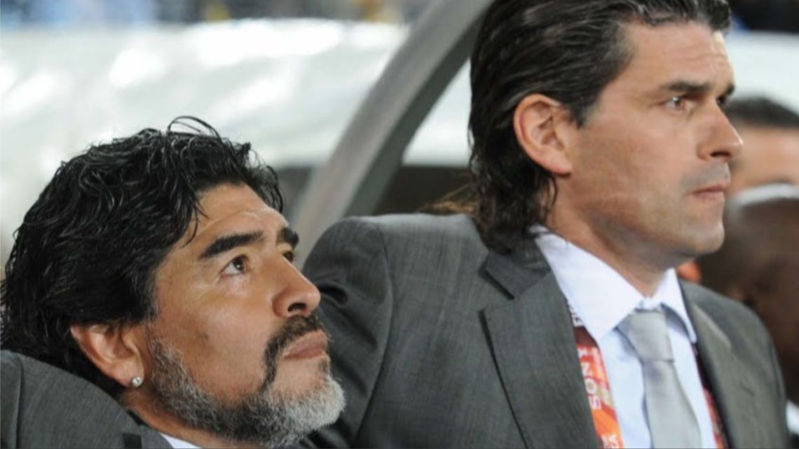 Alejandro Mancuso, exayudante de Maradona en la Selección Argentina, le ...
