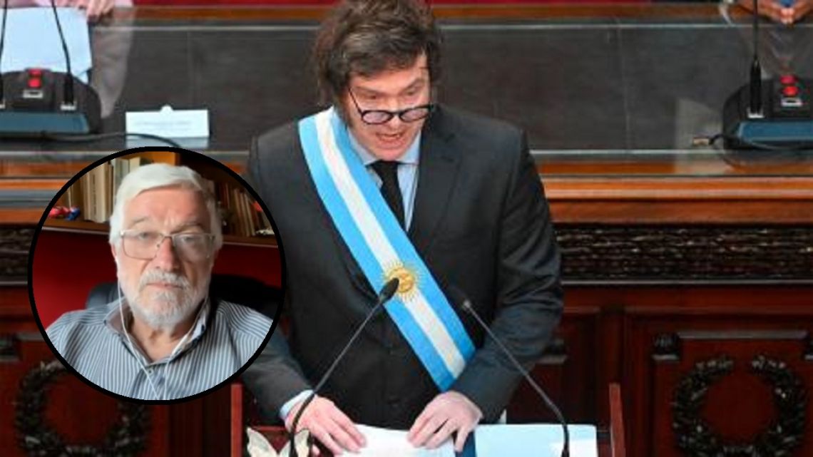 Gambina sobre el discurso de Javier Milei: “No hubo sorpresas ...