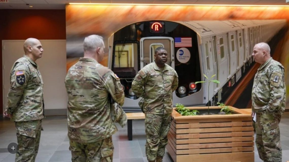 Nueva York pone 750 soldados a patrullar el metro, por la creciente ...