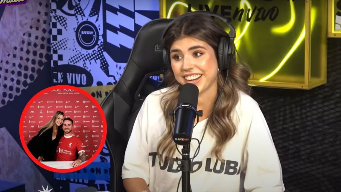 Cami Mayan debutó en LUZU TV y una foto de Alexis Mac Allister con su novia se hizo viral | Caras