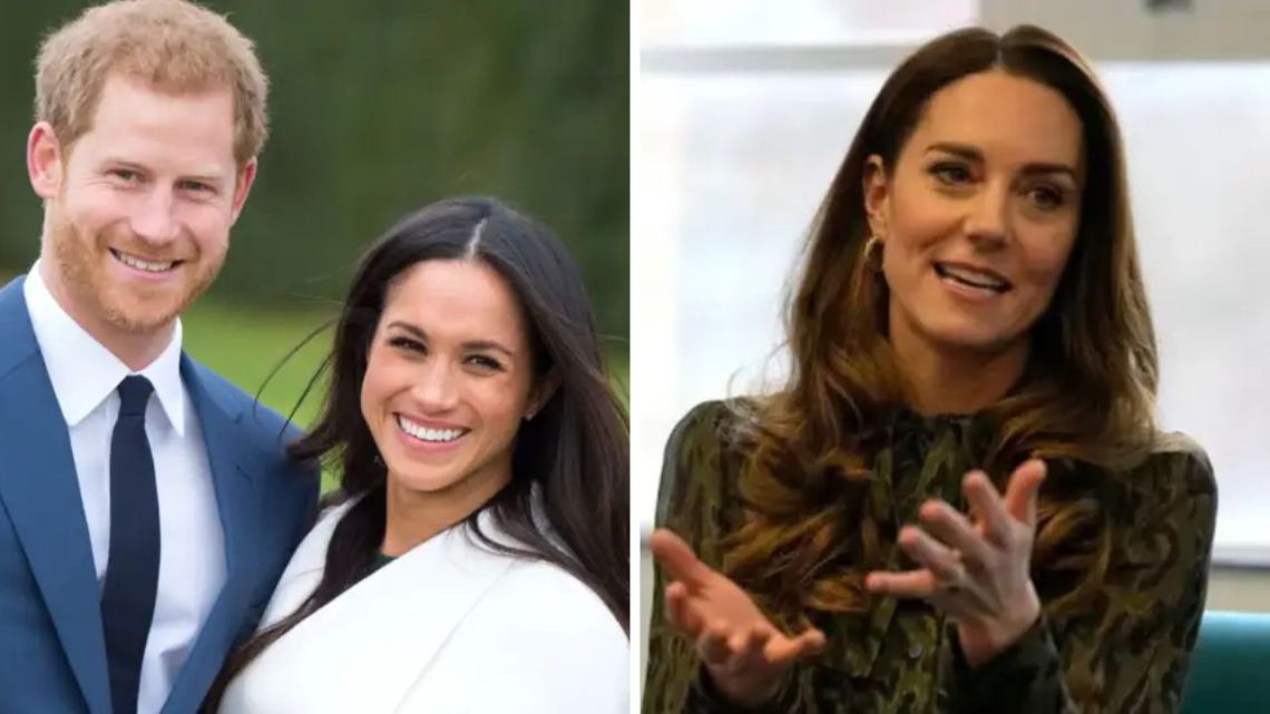 El mensaje del Príncipe Harry y Meghan Markle para Kate Middleton: "Deseamos salud y curación ...