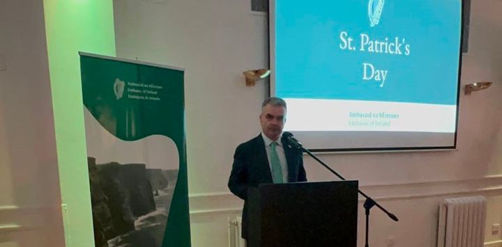 Irish Embassy celebrates St Patrick’s Day with minister’s visit ...