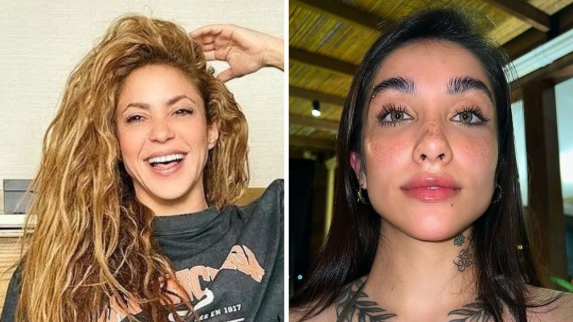 María Becerra uso el mismo elevador que Shakira para su show en River ...