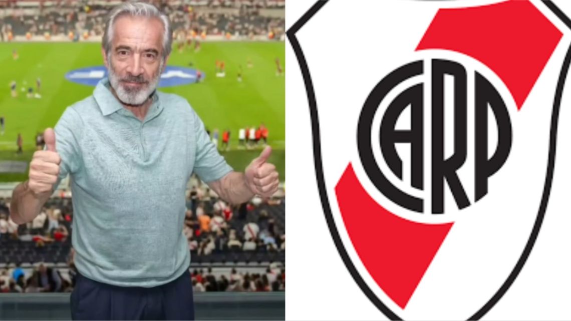Imanol Arias cumplió su sueño de visitar el Monumental: "Estoy aquí porque soy fanático de River ...