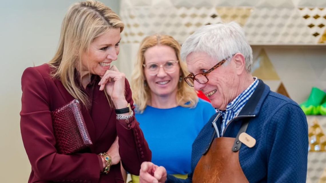 Máxima Zorreguieta sorprendió al lucir un elegante traje sastrero en ...