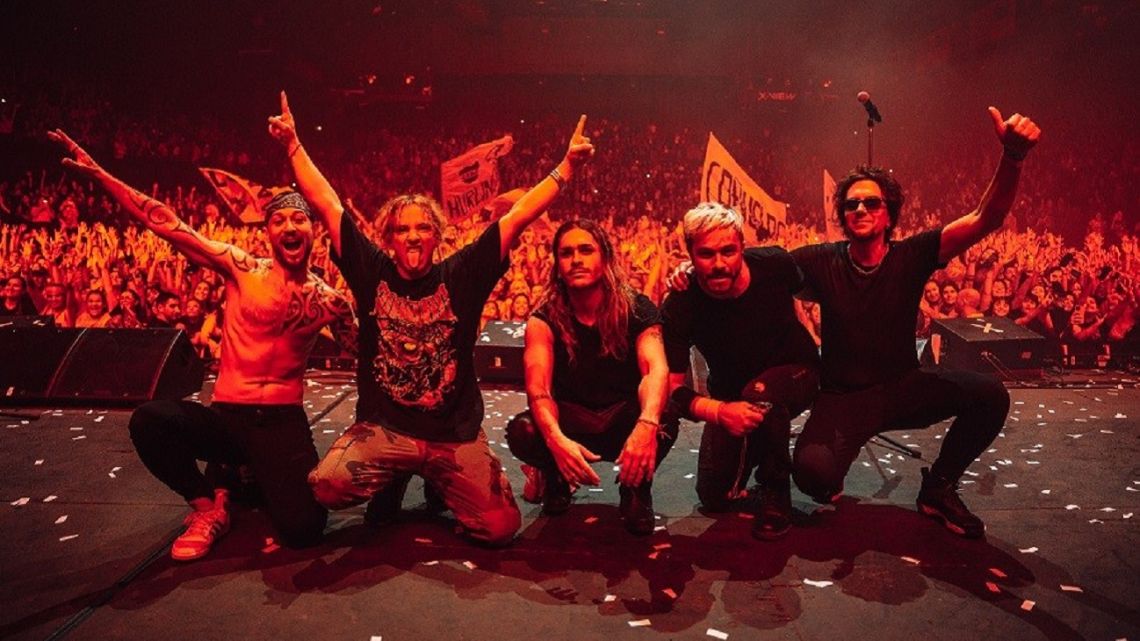 Airbag brilló en el Luna Park y cerró una serie de noches a puro rock ...