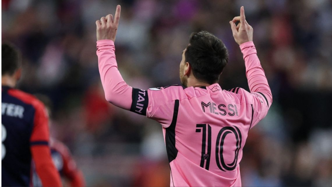 Todo color de rosa para Messi en Miami: hizo dos goles, Inter sigue ...