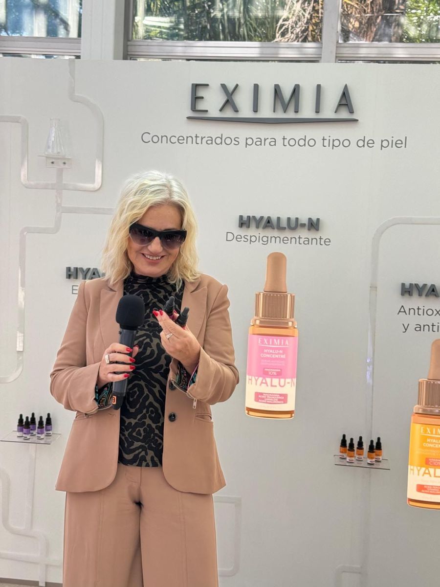 Glamour y ciencia: Eximia reveló su último lanzamiento, el Hyalu N | Caras