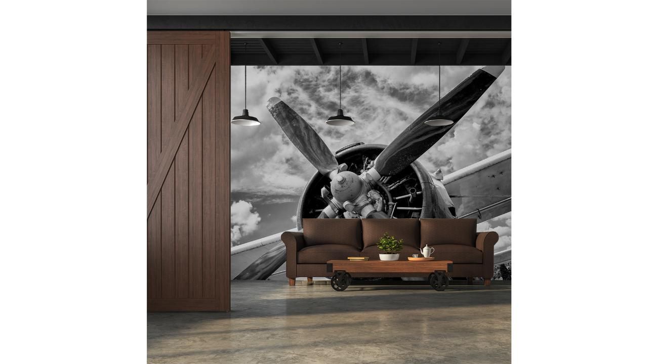 Gcf Design nos muestra su colección de empapelados “Aviones Vintage ...