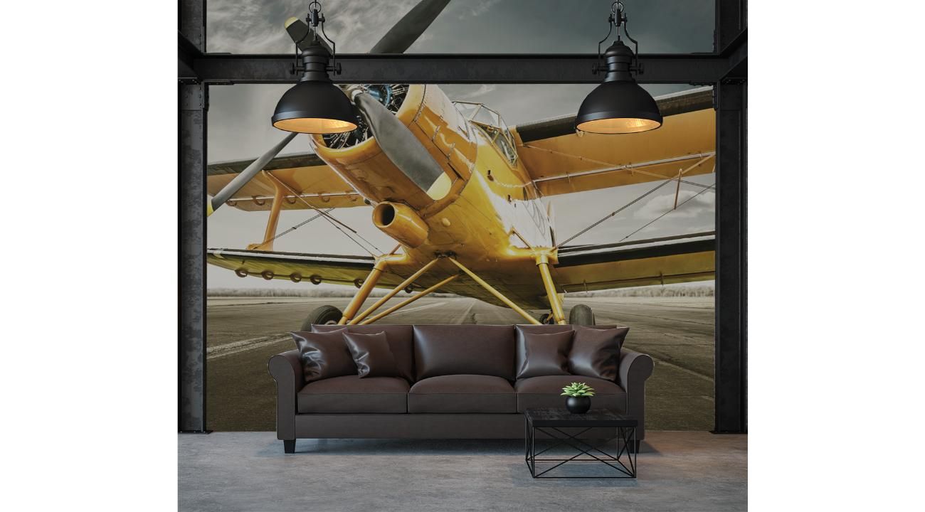 Gcf Design nos muestra su colección de empapelados “Aviones Vintage ...
