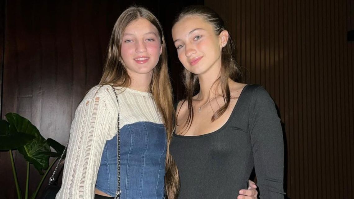 La tierna foto de Allegra Cubero e Indiana Cubero en un plan familiar ...