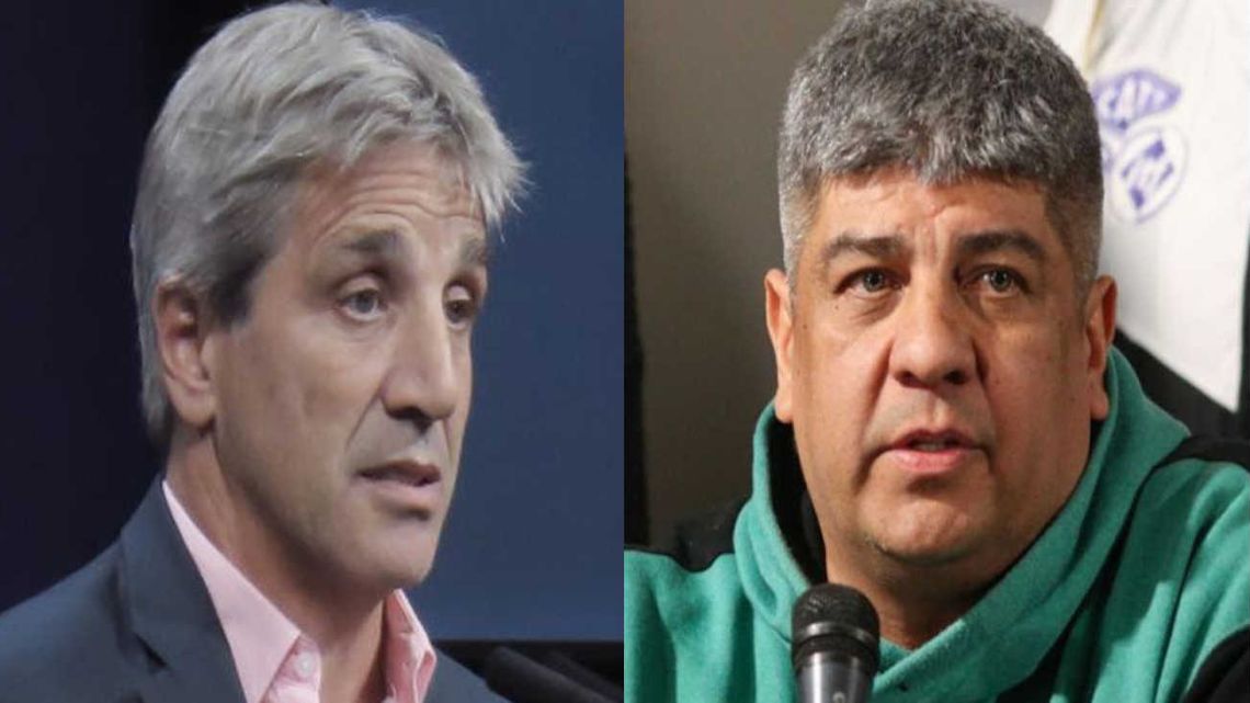 Caputo contra Pablo Moyano: "Sos un mero matón al que el país entero ...