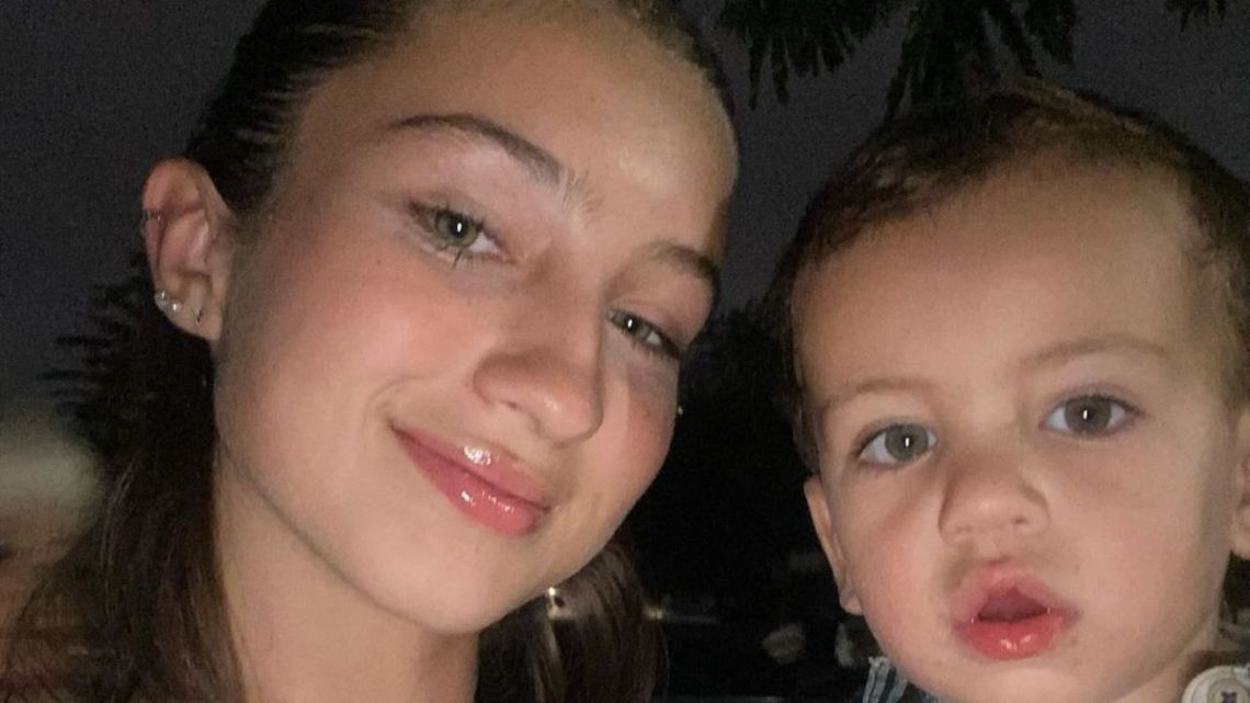 La tierna foto que compartió Indiana Cubero junto a Luca Cubero | Caras