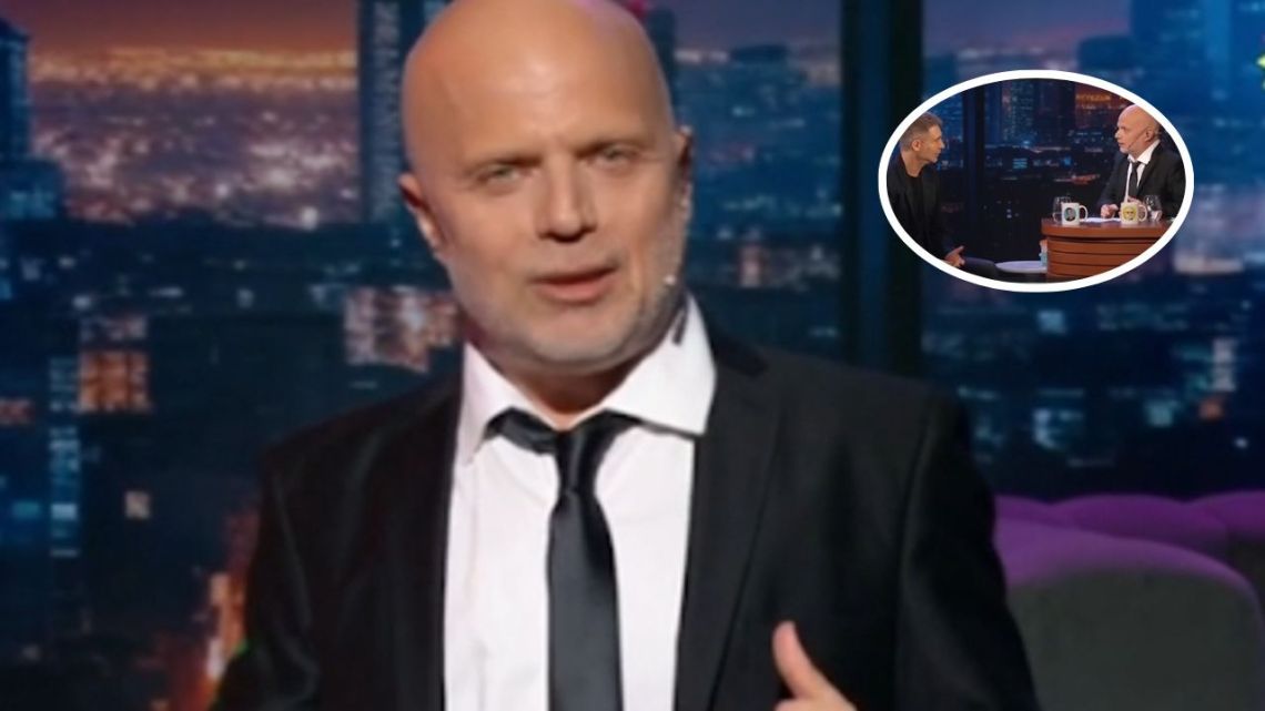 Así fue el debut de Sebastián Wainraich en "La Noche Perfecta" con Adrián Suar como primer ...