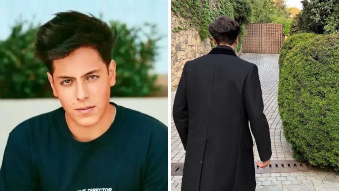 Máximo Bolocco posó en redes con un maxi tapado | Caras