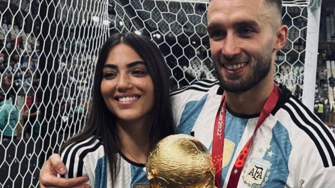 Agustina Bascerano, la mujer de Germán Pezzella, se dedica a la ...