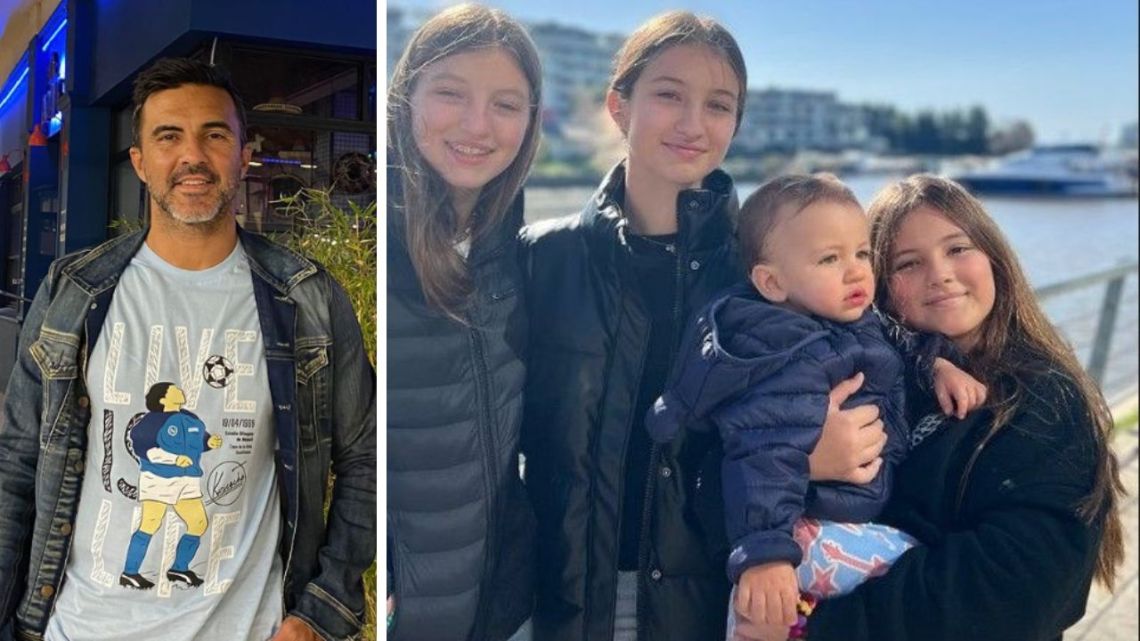 La divertida salida de Fabián Cubero junto a sus hijos: Indiana ...