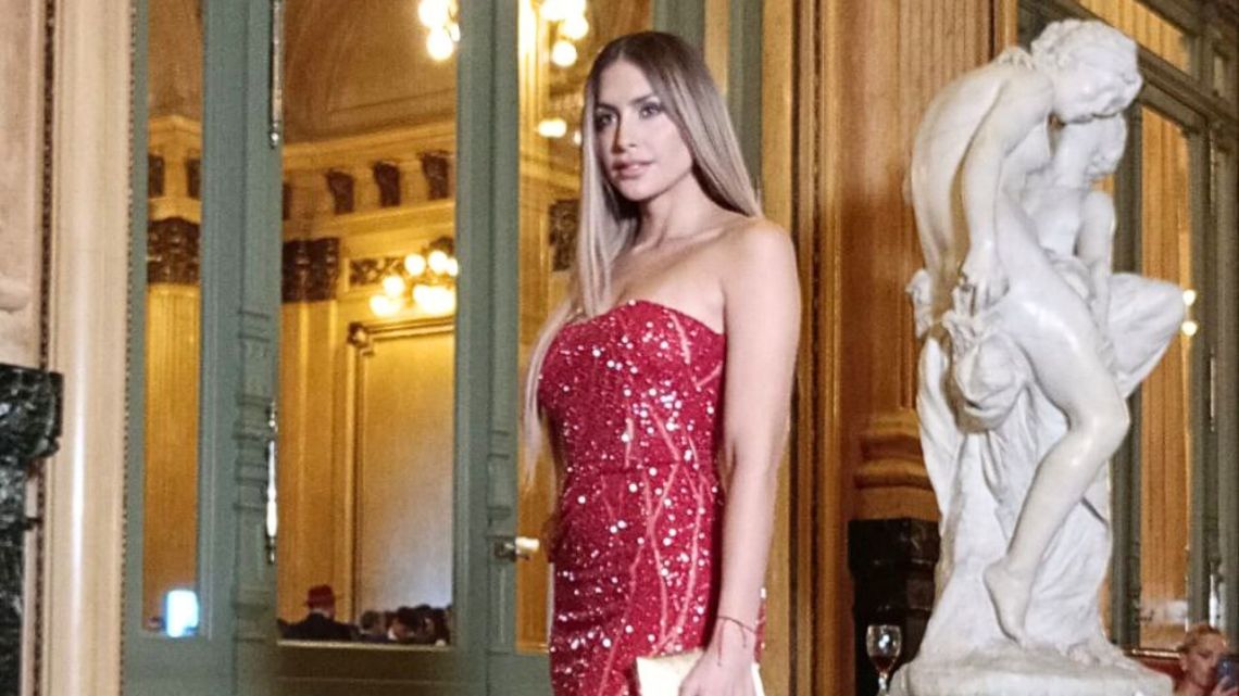Milett Figueroa, una de las invitadas a la gala de Caras TV en el Colón ...