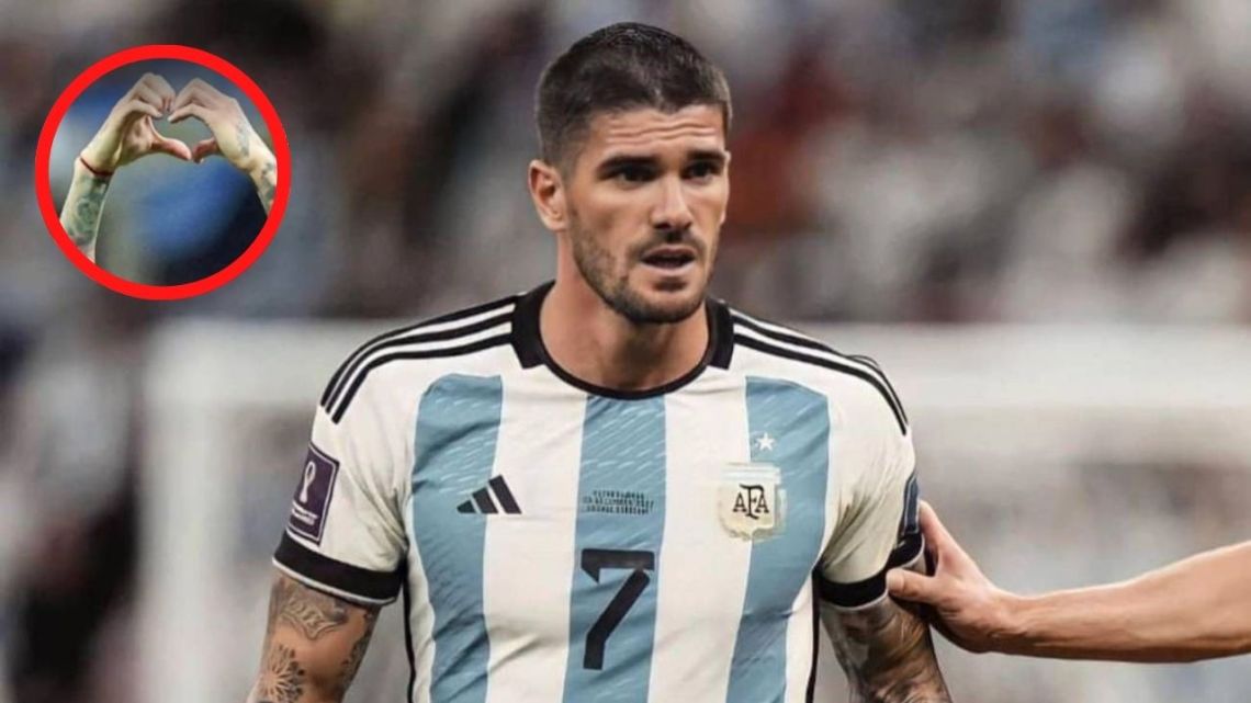 Rodrigo de Paul saludó a su familia en la Copa América | Caras