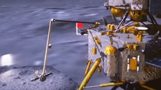 China es el primer país del mundo en traer a la Tierra rocas de la cara ...