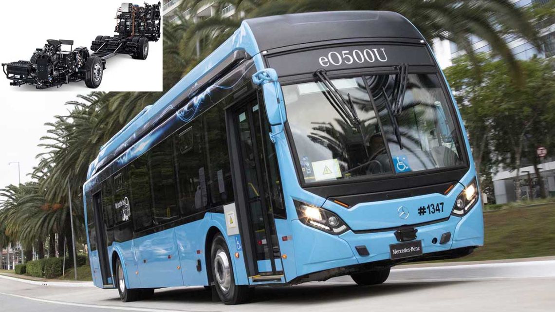 Mercedes-Benz presentó su chasis para bus eléctrico en Argentina ...