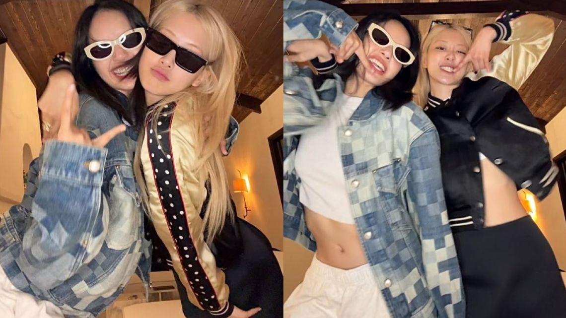 Lisa y Rosé de BLACKPINK grabaron un video juntas en Beverly Hills y se ...