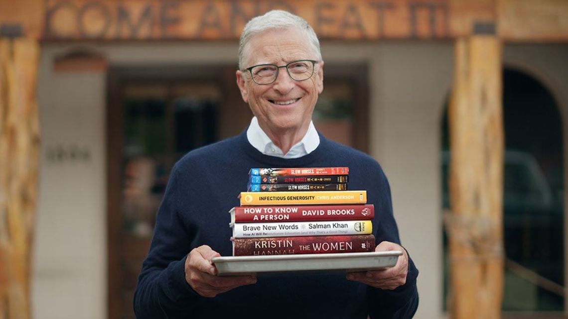 5 grandes libros que Bill Gates recomienda leer este 2024 | Fortuna