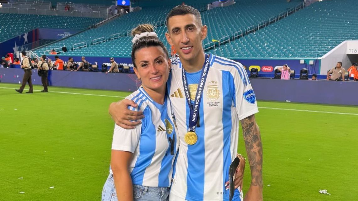 El emotivo mensaje de la esposa de Di María, tras su adiós en la ...