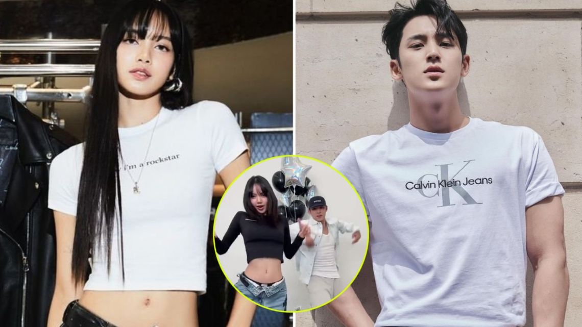 Lisa de BLACKPINK y Mingyu de SEVENTEEN prendieron fuego la red juntos ...