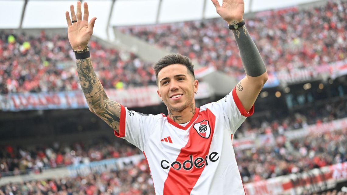 La revelación de Enzo Fernández que ilusiona a los hinchas de River: "Mi idea es volver, es lo ...