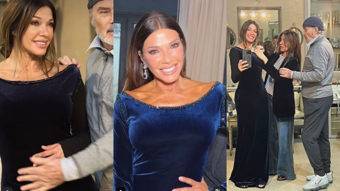 Cathy Fulop estuvo espléndida en la boda de Oriana Sabatini y Paulo ...