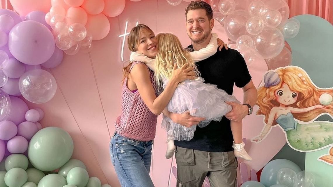 Vida Bublé, la hija de Luisana Lopilato, festejó sus seis años llena de ...