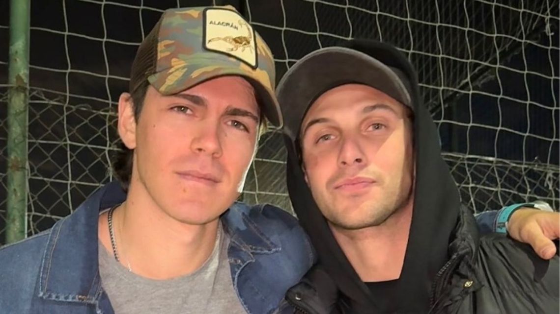 Marcos Ginocchio y Bautista Mascia de GH juntos | Caras