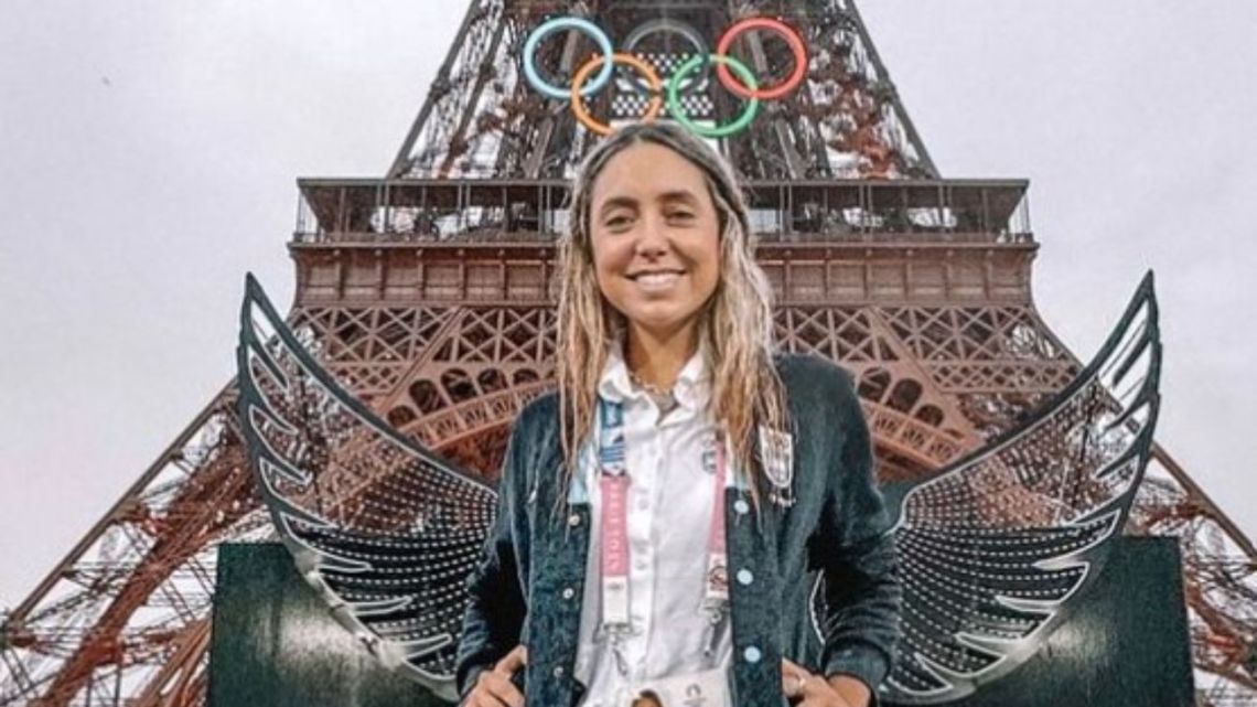 Un deportista que quiso conquistar a Sofía Martínez en la inauguración de los Juegos Olímpicos ...