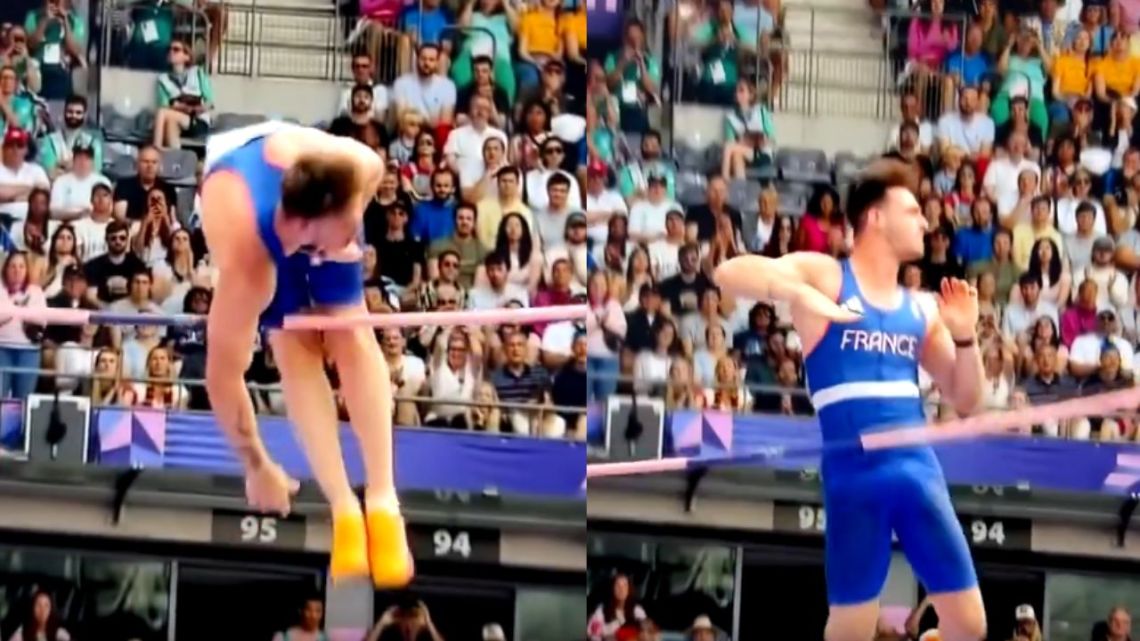 Juegos Olímpicos París 2024: el video viral del garrochista francés que ...