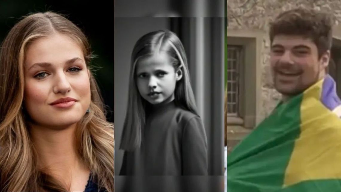 Si la princesa Leonor y Gabriel Giacomelli tuvieran hijos serían muy ...