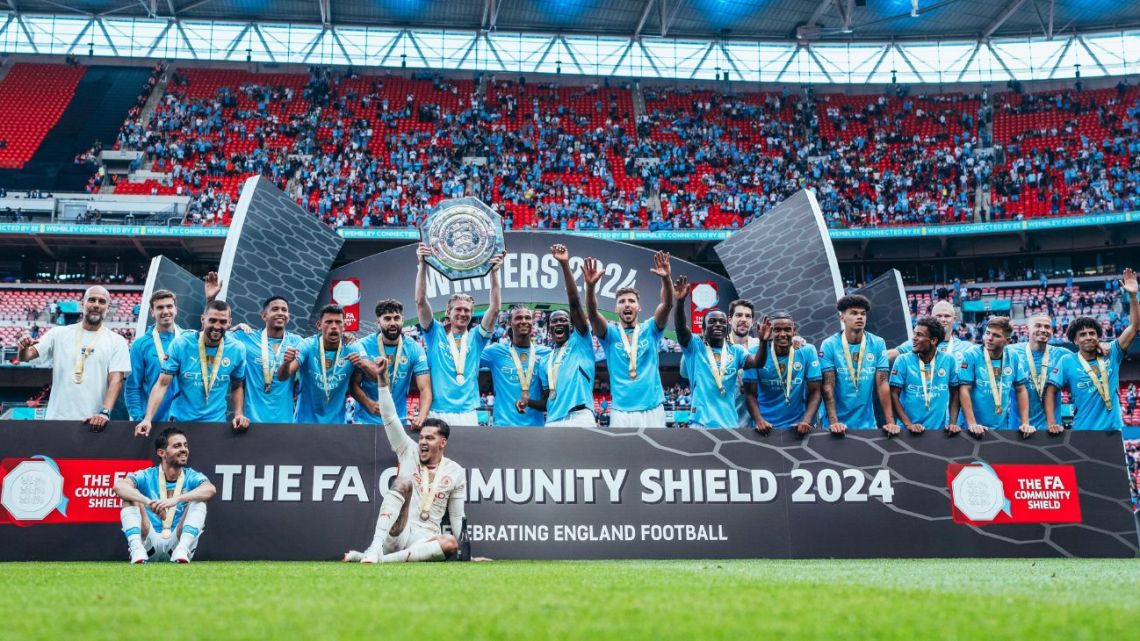 Manchester City venció al United de Garnacho y Martínez, y se consagró ...