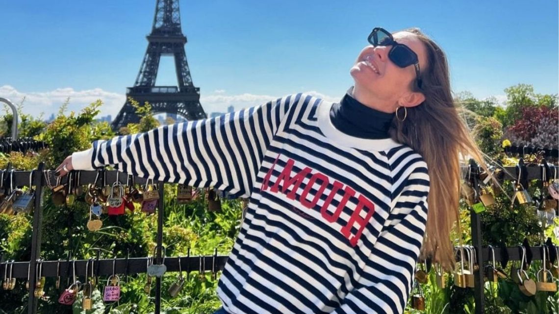 Gege Neumann cumplió años y apostó por un look a pura transparencia ...